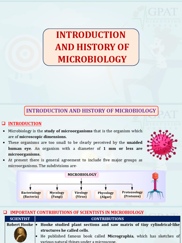 Introduction to Microbiology for Students | PDF | Virus | Bacteria