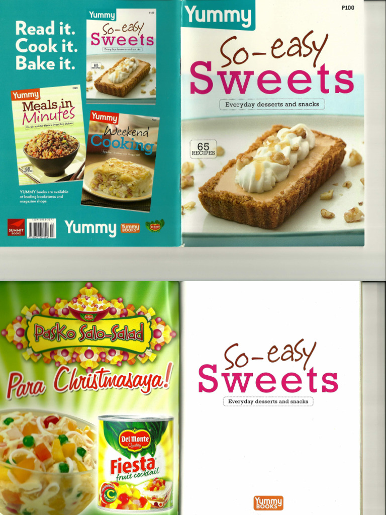 Yummy So Easy Sweets | PDF