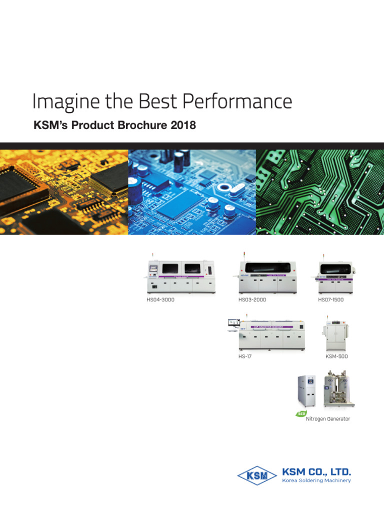 KSM Automatic Soldering Machines Overview | PDF | Soldering | Printed ...