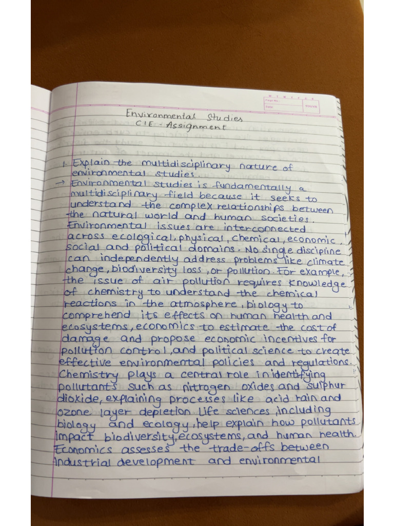 EVS Assignment | PDF