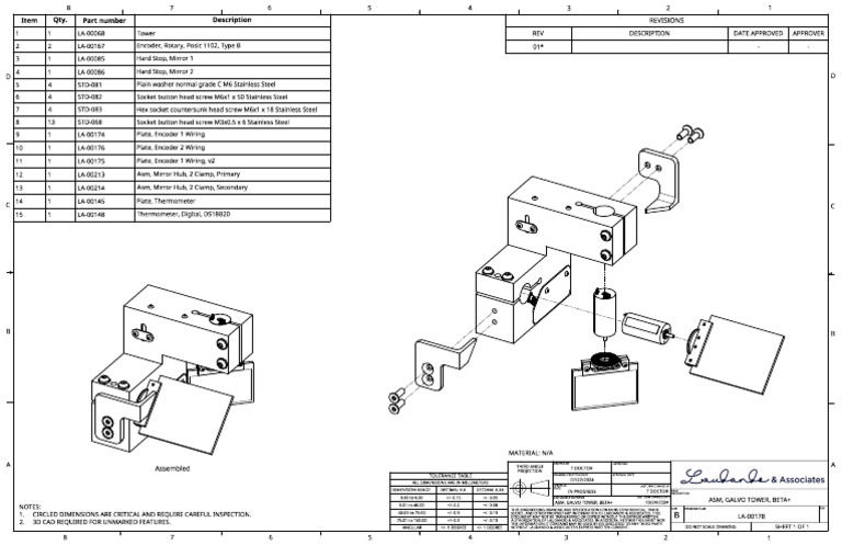 LA-00178-, Asm, Galvo Tower, Beta+ | PDF