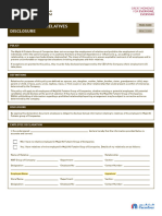 Employee Relatives Declaration Form | PDF