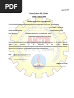 Parent Declaration Form For NSP | PDF