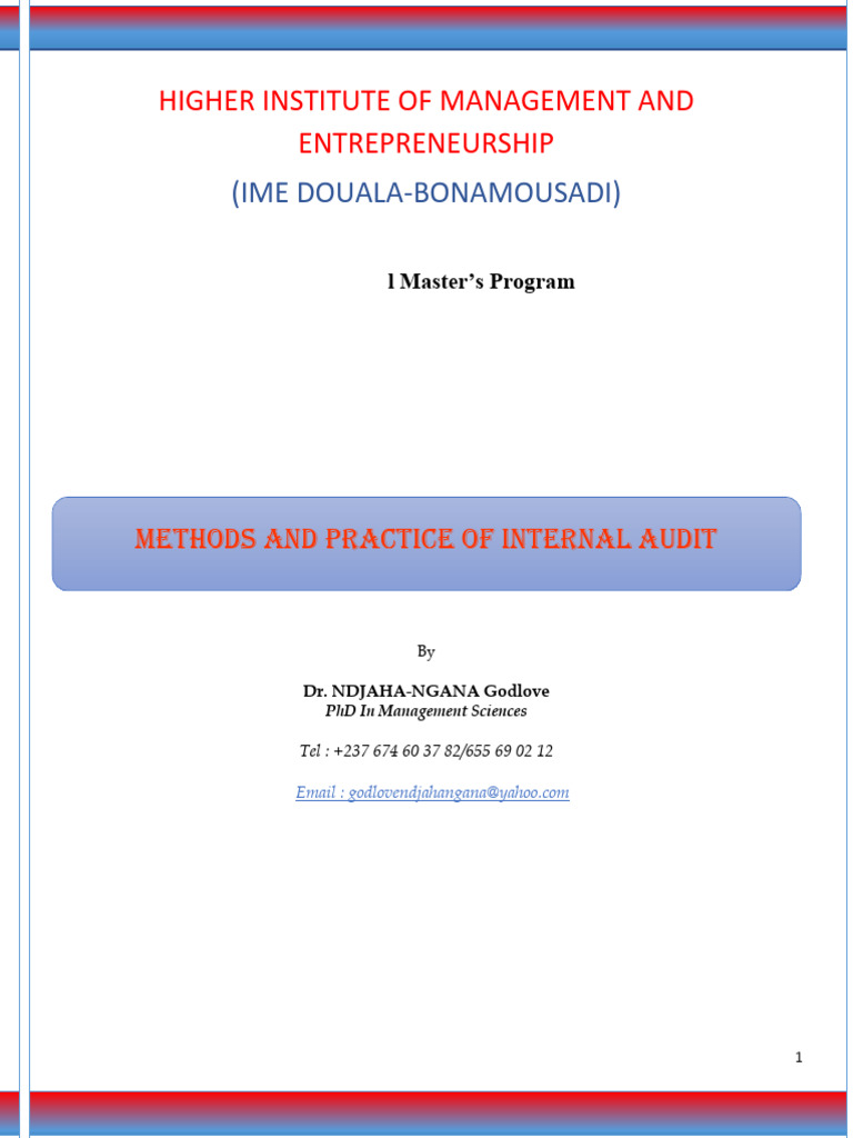 Introduction Internal Audit | PDF | Audit | Internal Audit