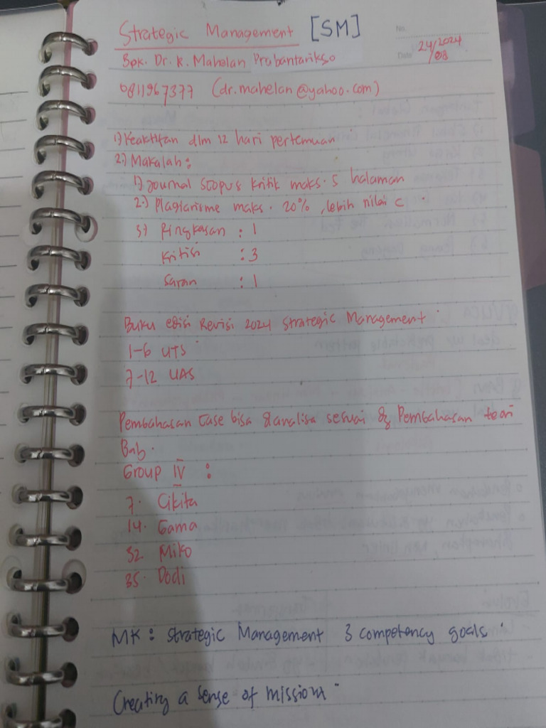 Catatan Day 1&2 | PDF