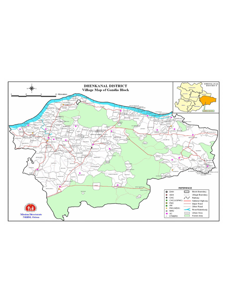Gondia Block Village Map | PDF