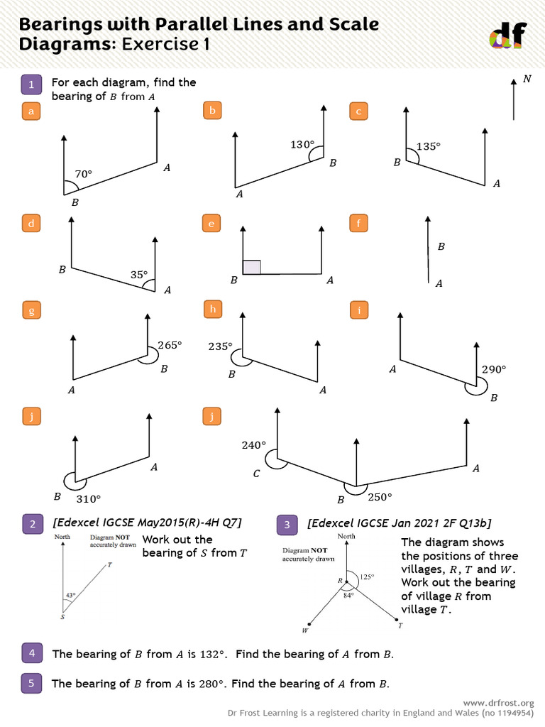 Practice Bearing 1 | PDF