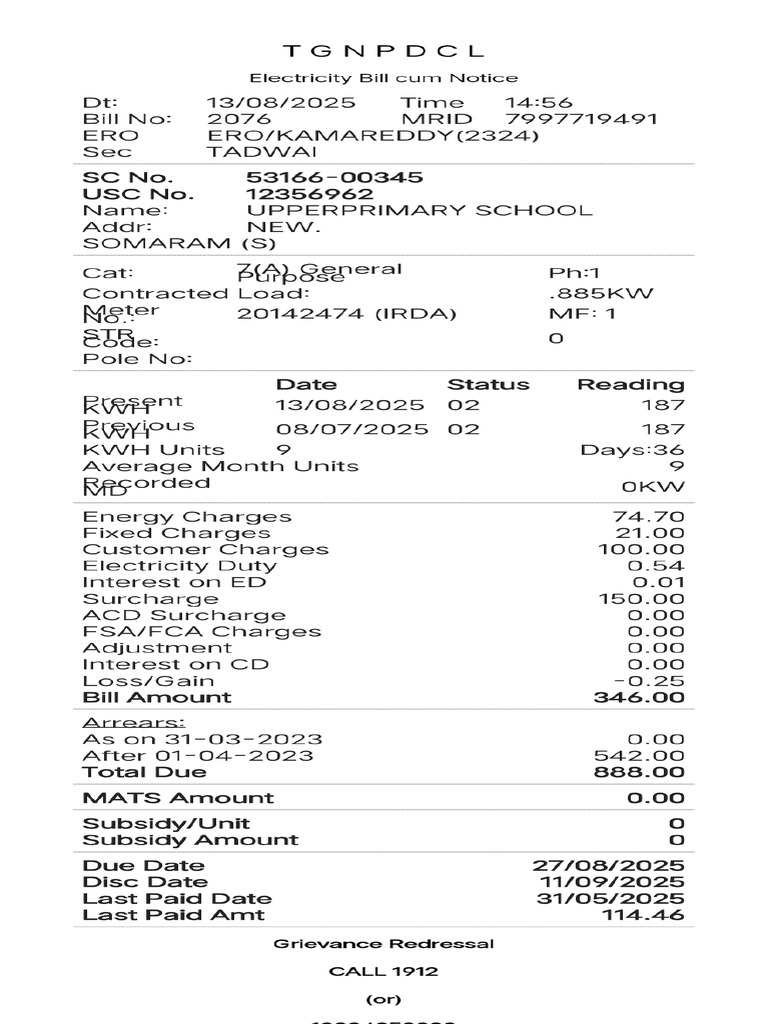 Bill | PDF