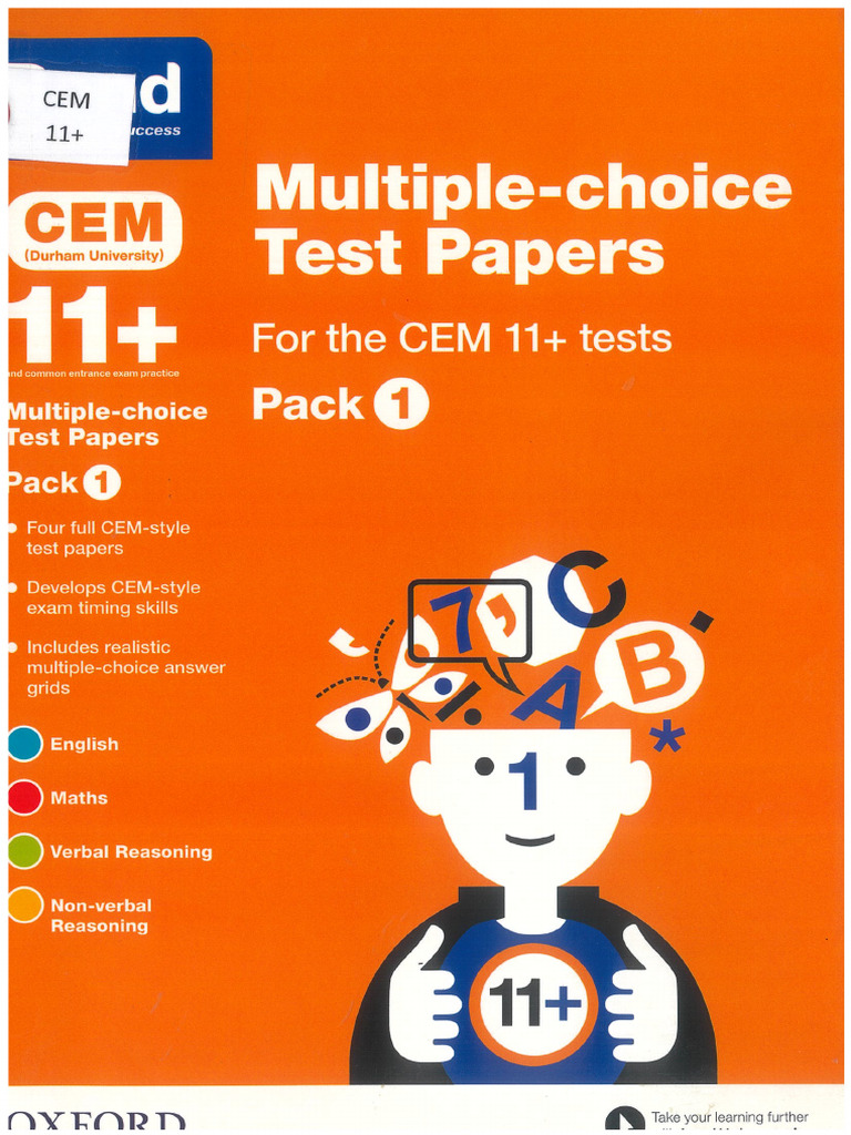 Bond CEM 11+ Practice Papers Pack1 | PDF