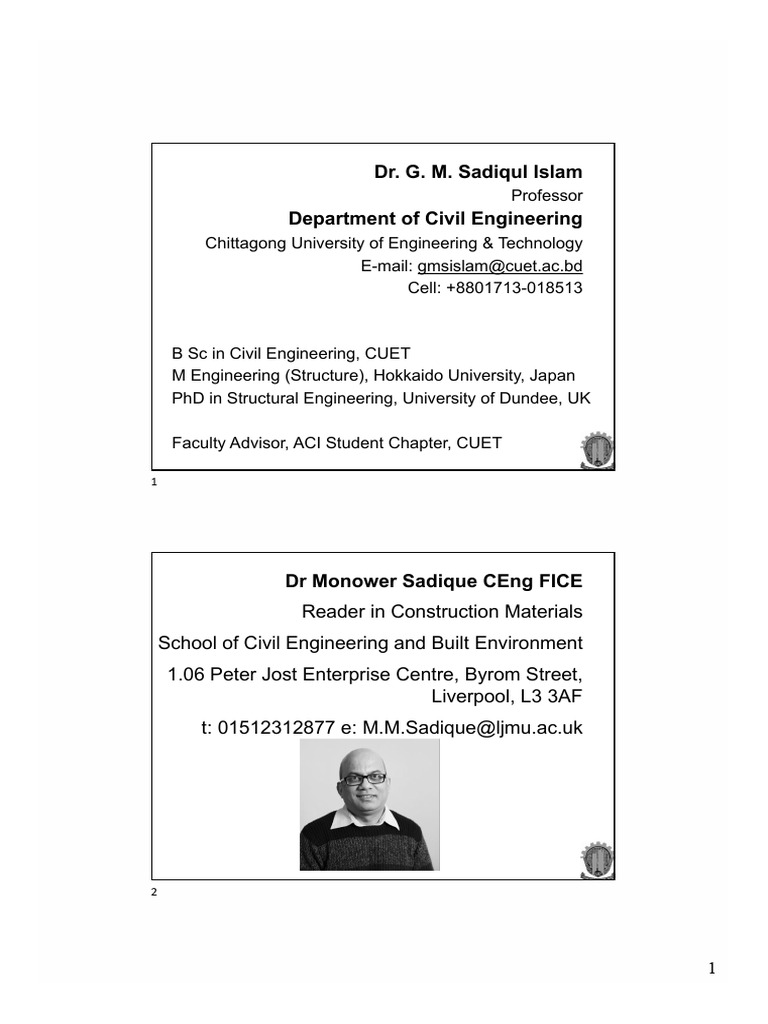 Lecture 1 | PDF | Fatigue (Material) | Mechanical Engineering