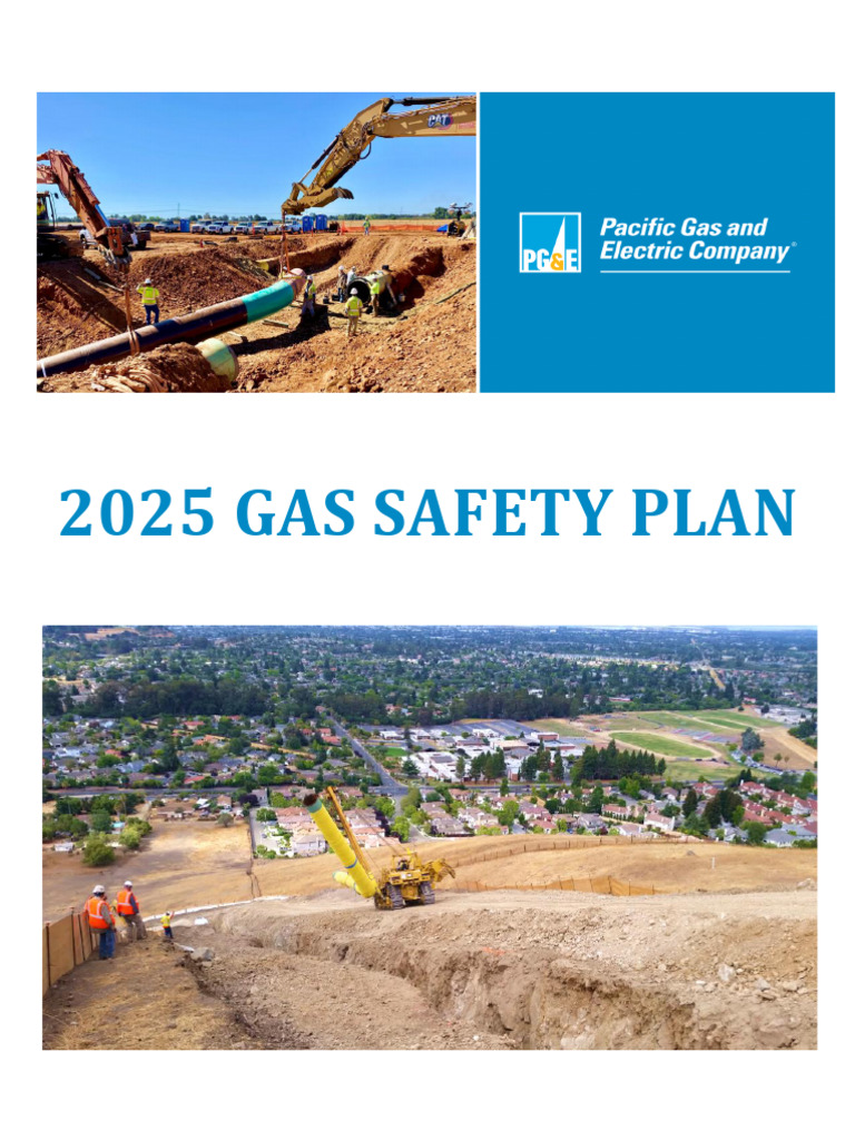 2025 Gas Safety Plan Overview | PDF | Pacific Gas And Electric Company ...