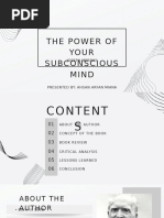 The Power of The Mind Complete Joseph Murphy | PDF