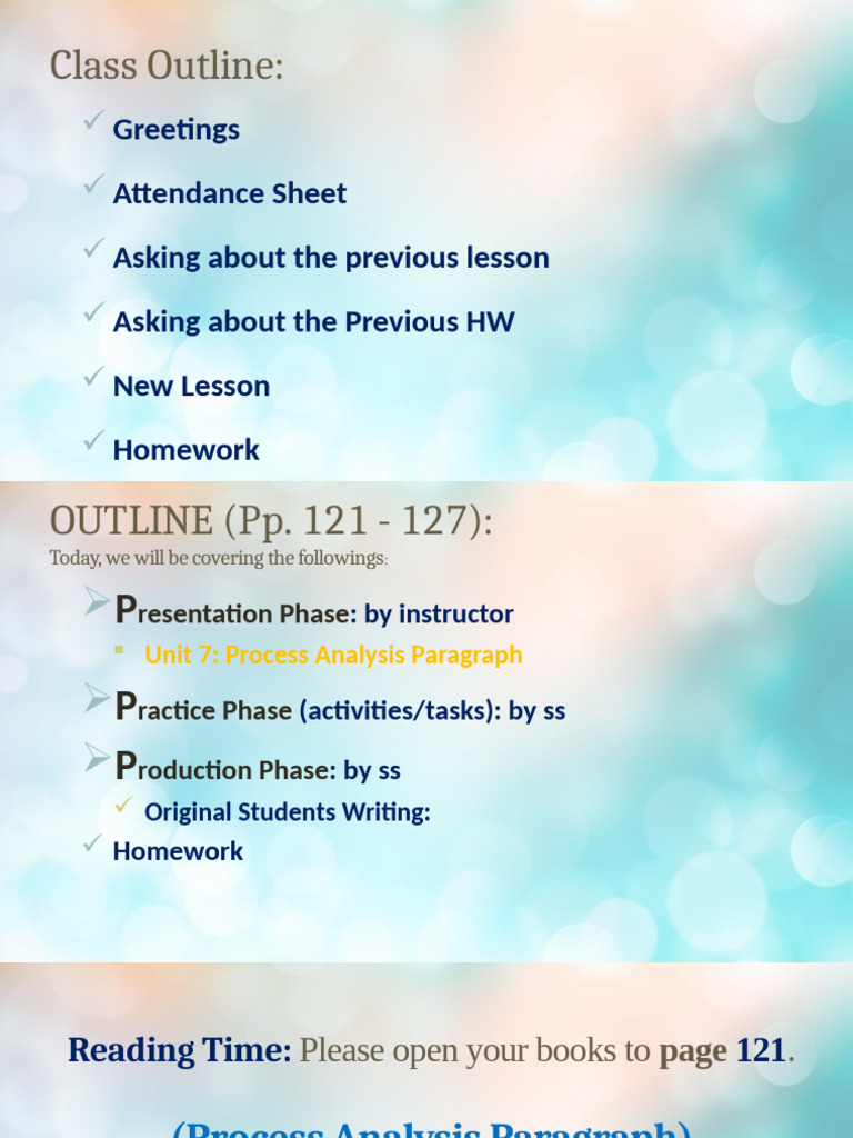 Process Analysis Paragraph | PDF | Water | Water Cycle