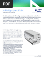 Nokia Lightspan MF-2 DataSheet | PDF | Telecommunications | Electronics