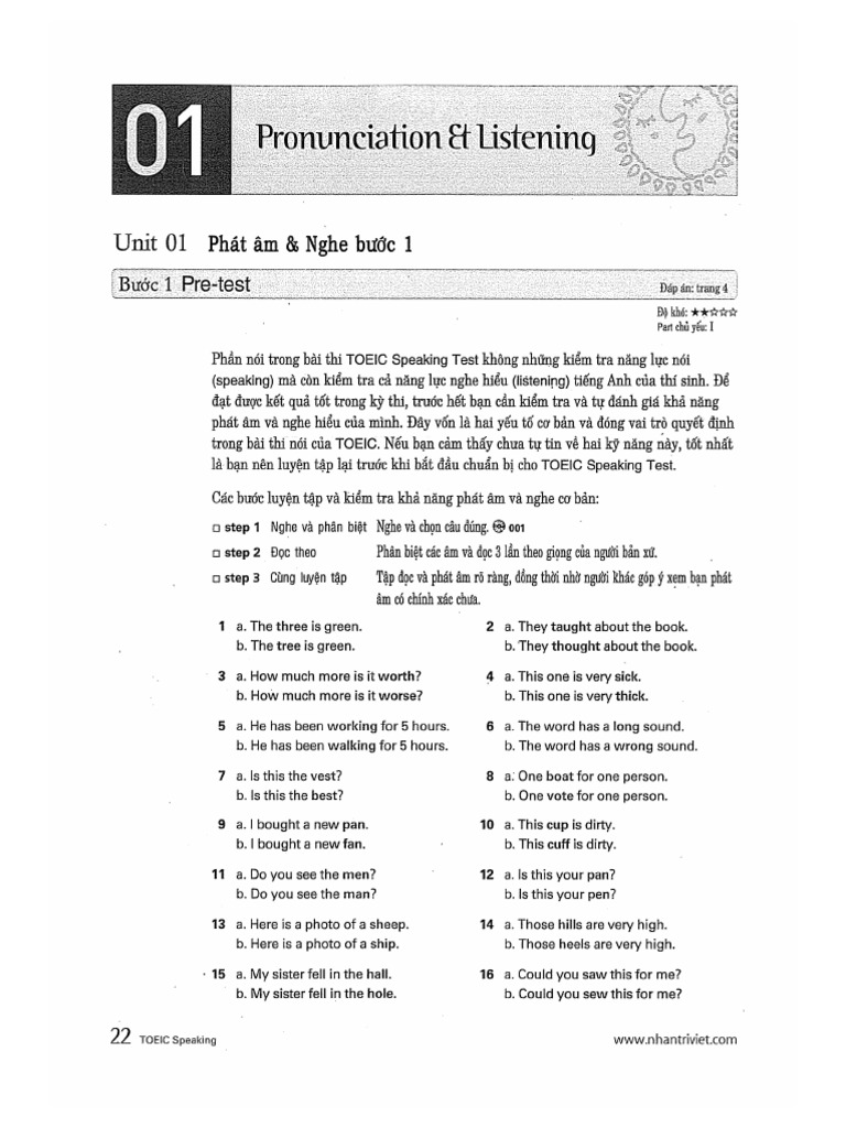 Lesson 1 - Confusing Sounds and Linking | PDF