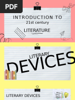 Aesthetic Features & Stylistic Devices | PDF