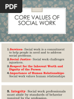 7 Principles of Social Work | PDF | Empathy | Nonverbal Communication