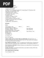 Antenatal Care Card Template | PDF | Gynaecology | Sexual Reproduction