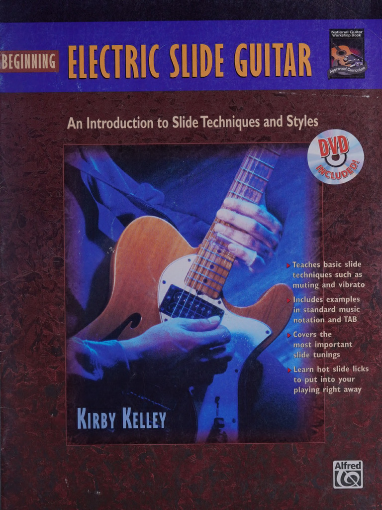 Beginning Electric Slide Guitar Guide | PDF | Clef | Guitars