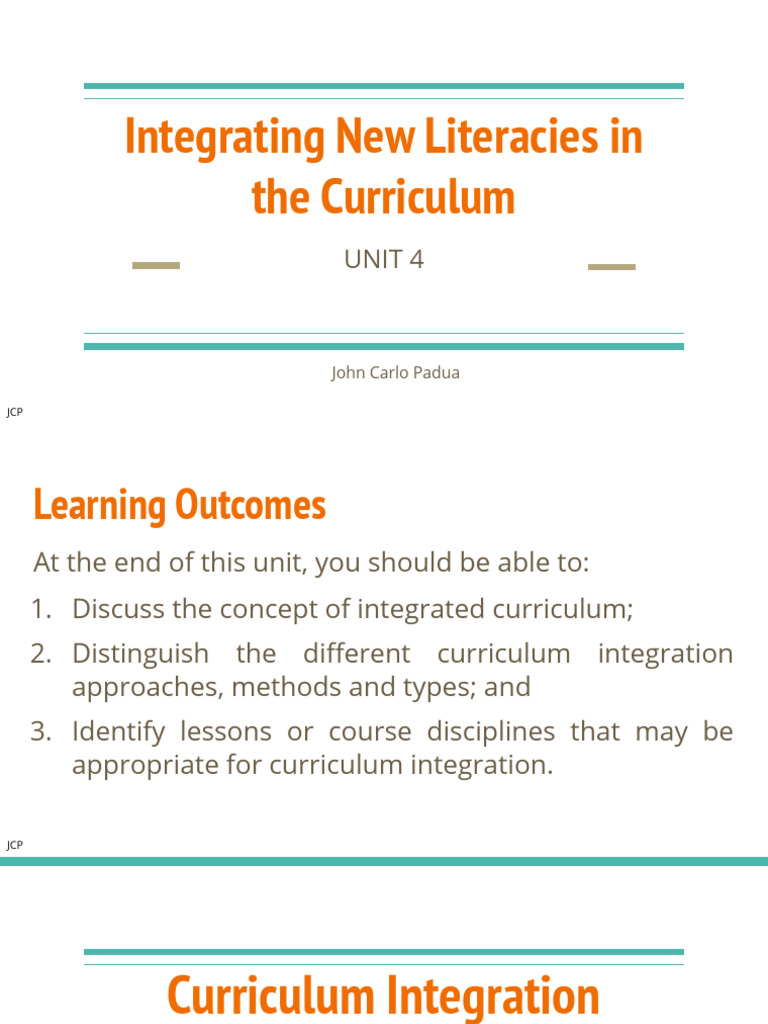 Curriculum Integration Approaches Explained | PDF | Curriculum ...
