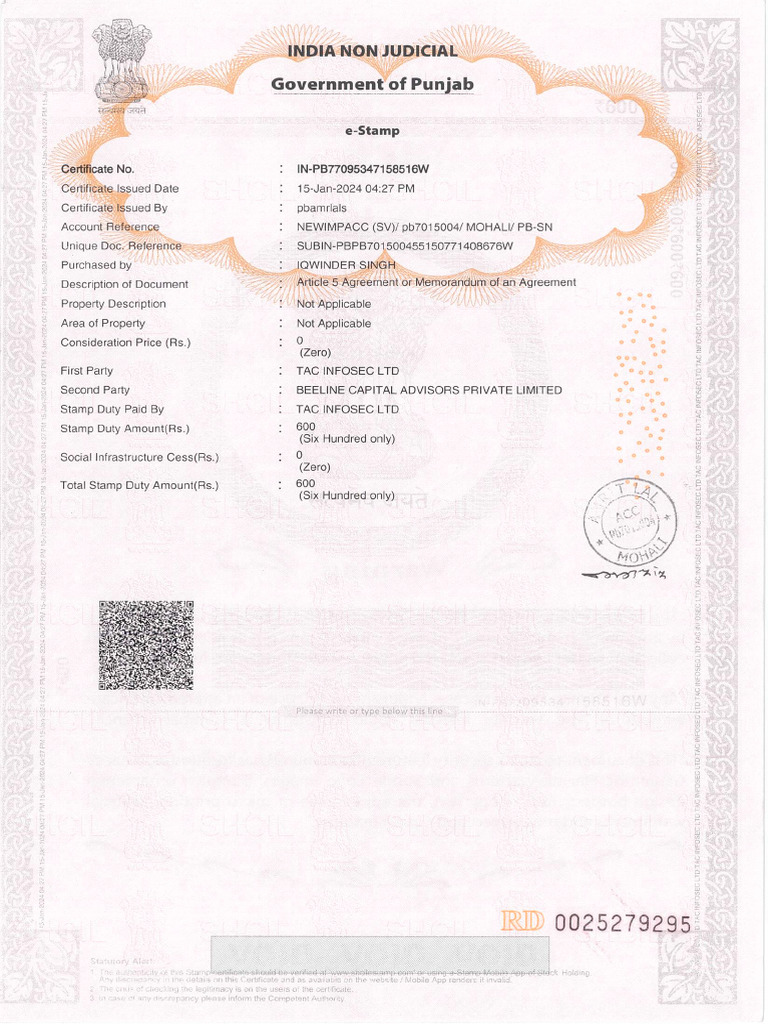 Syndicate Agreement | PDF
