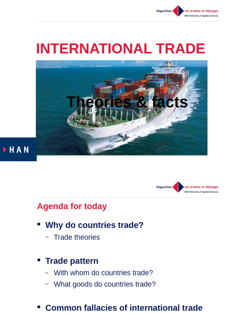 International Trade Theories Explained | PDF | Comparative Advantage ...