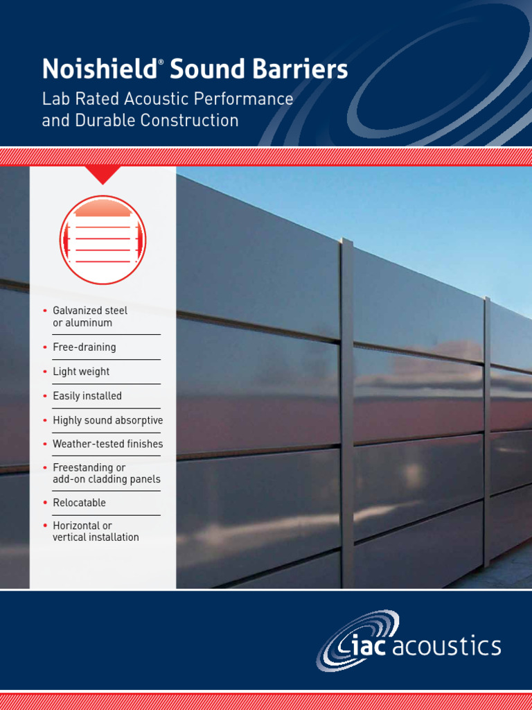 Noishield® Acoustic Sound Barriers | PDF | Wall | Sound