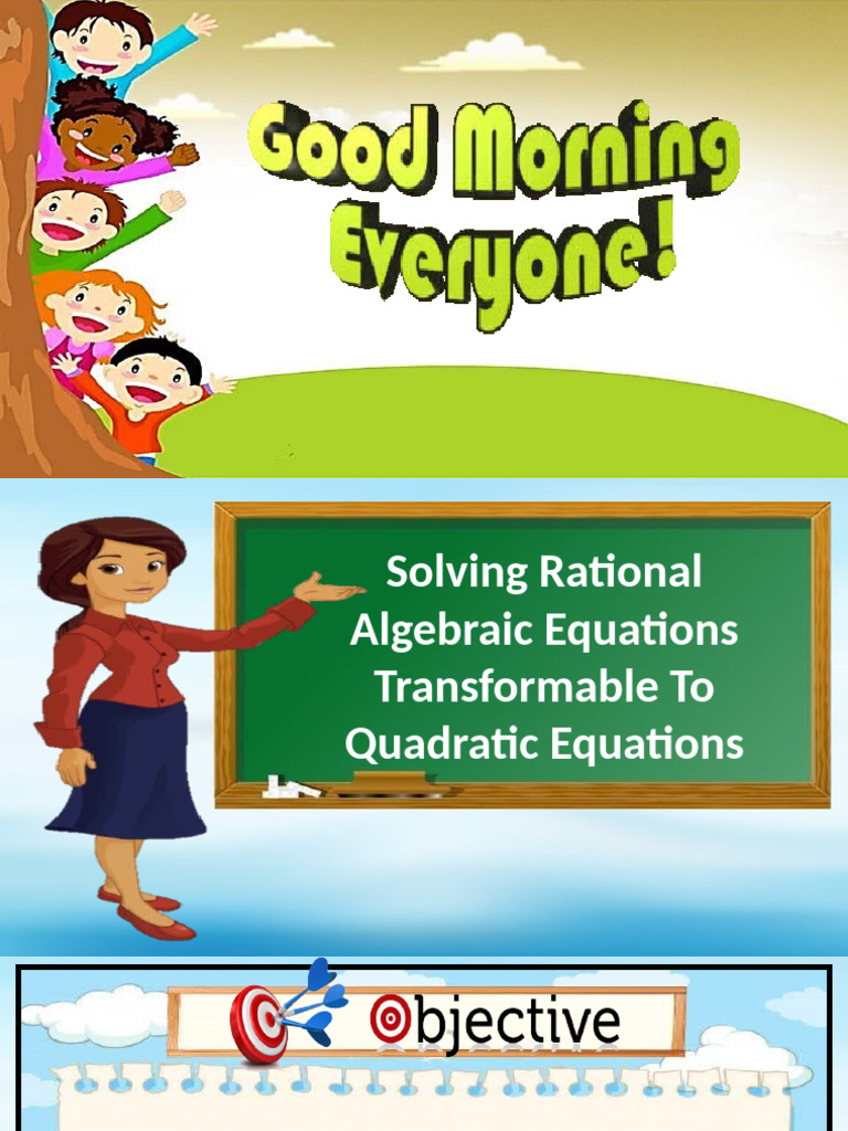 Solving Rational Equations as Quadratics | PDF | Equations | Algebra