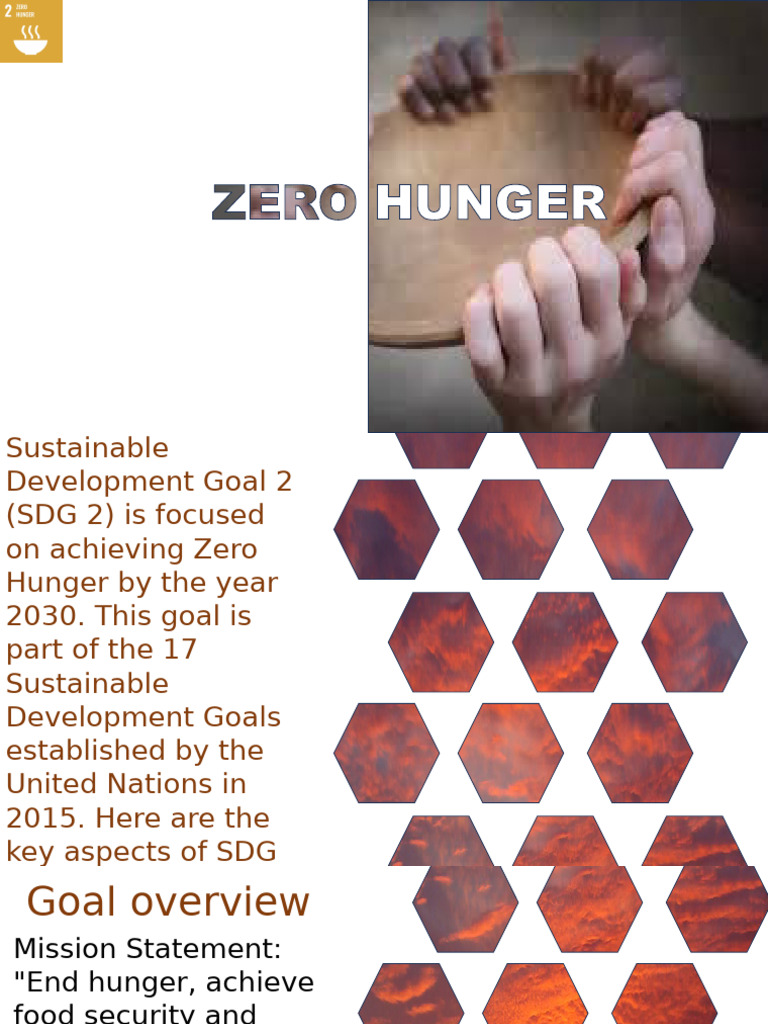SDG Zero Hunger GP Sa-1 | PDF