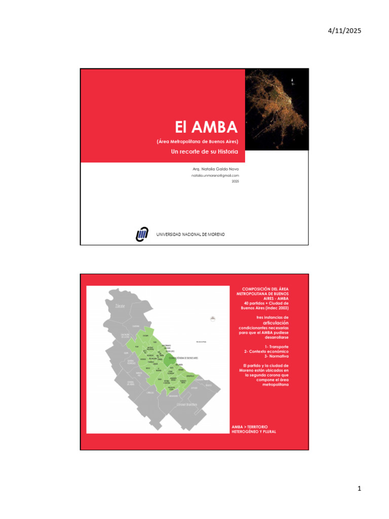 Historia del AMBA: Transporte y Desarrollo | PDF | Buenos Aires | Ciudad
