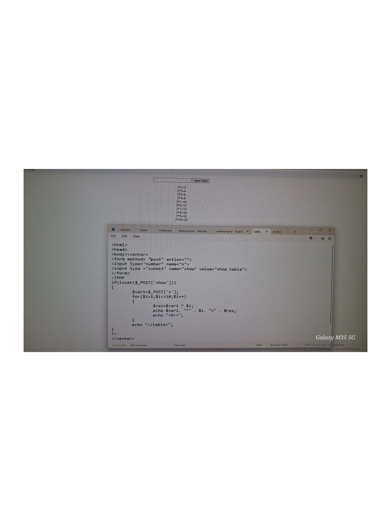 PHP Codes or Programs For Bca | PDF