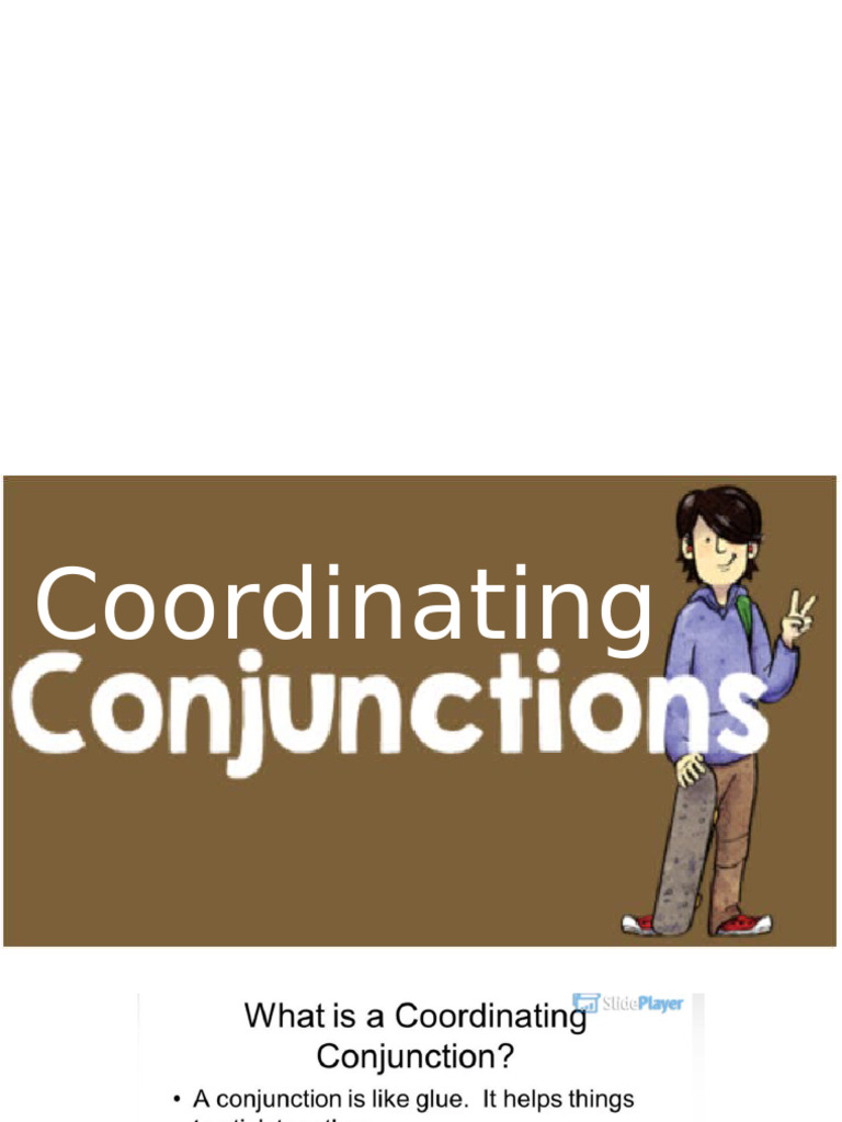 Coordinating Conjunctions | PDF
