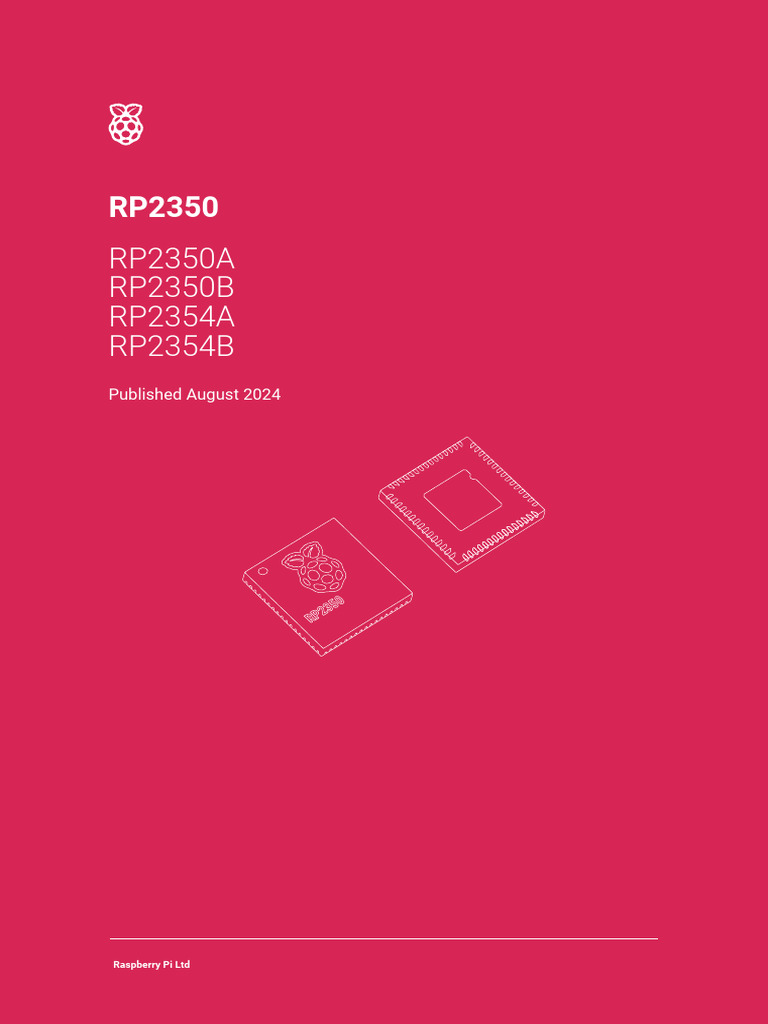 Rp2350 Product Brief | PDF | Booting | Microcontroller
