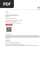PNG Statutory Declaration Form Guide | PDF