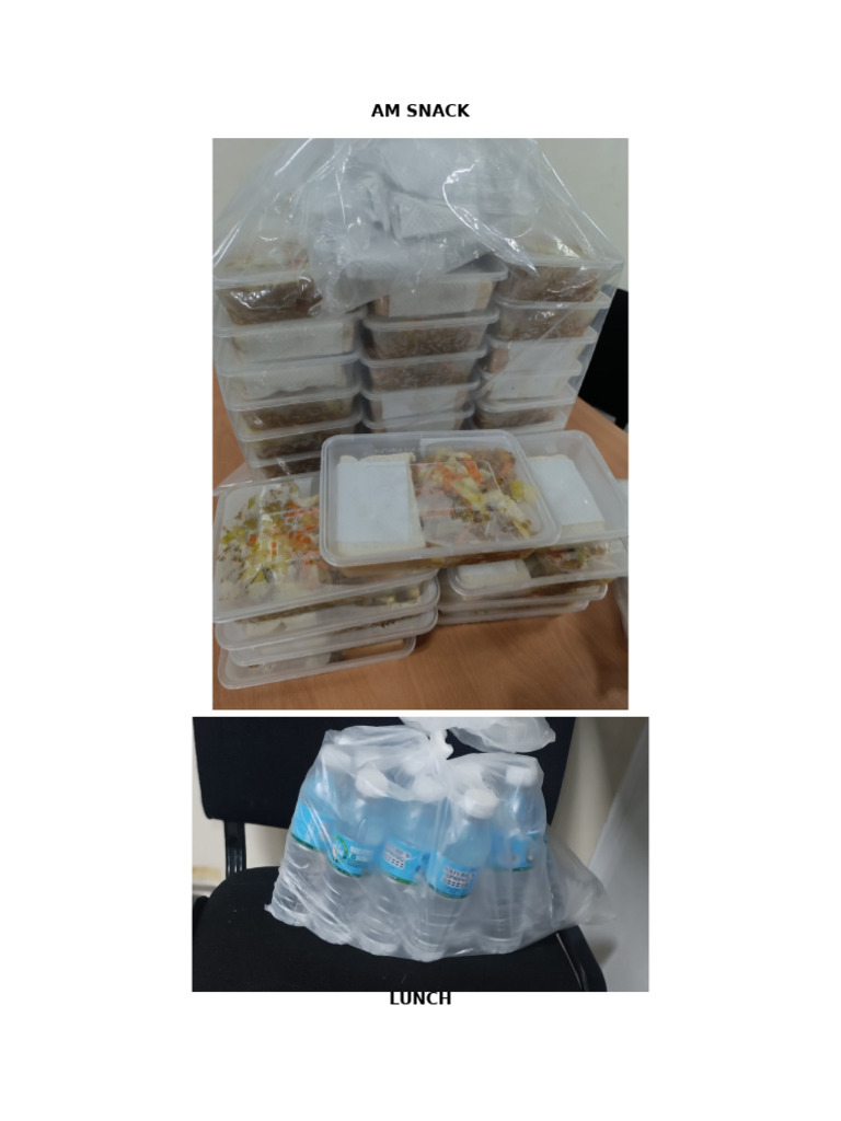 Food - Day 3 DDRM Training - Ate Ritchie | PDF
