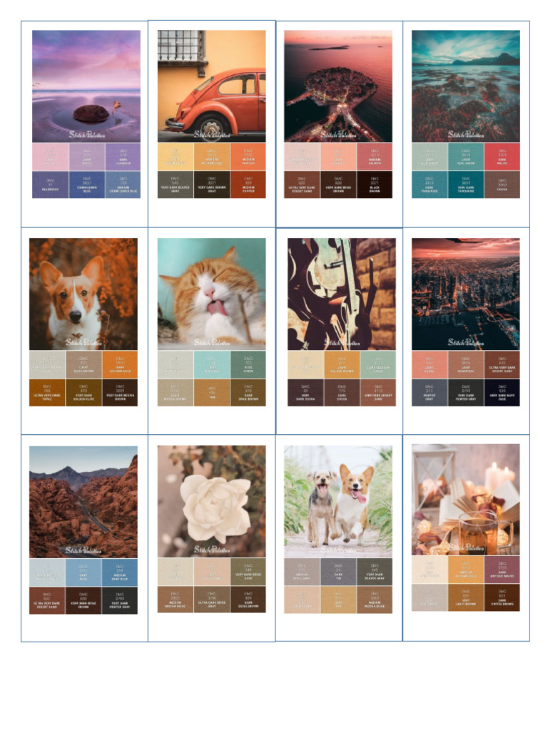 Polaroid Color Palette | PDF