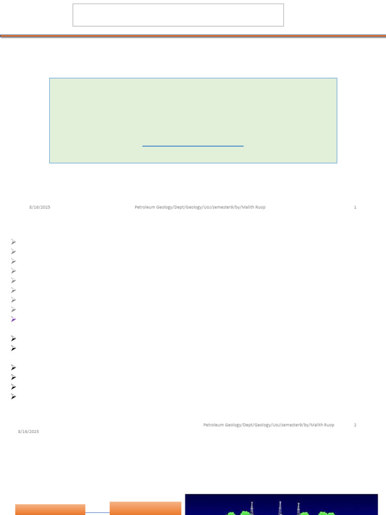 Petroleum Geology Lect-4 | PDF | Petroleum Geology | Petroleum