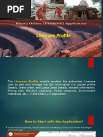 Chhattisgarh Khanij Online System Overview | PDF | Mining