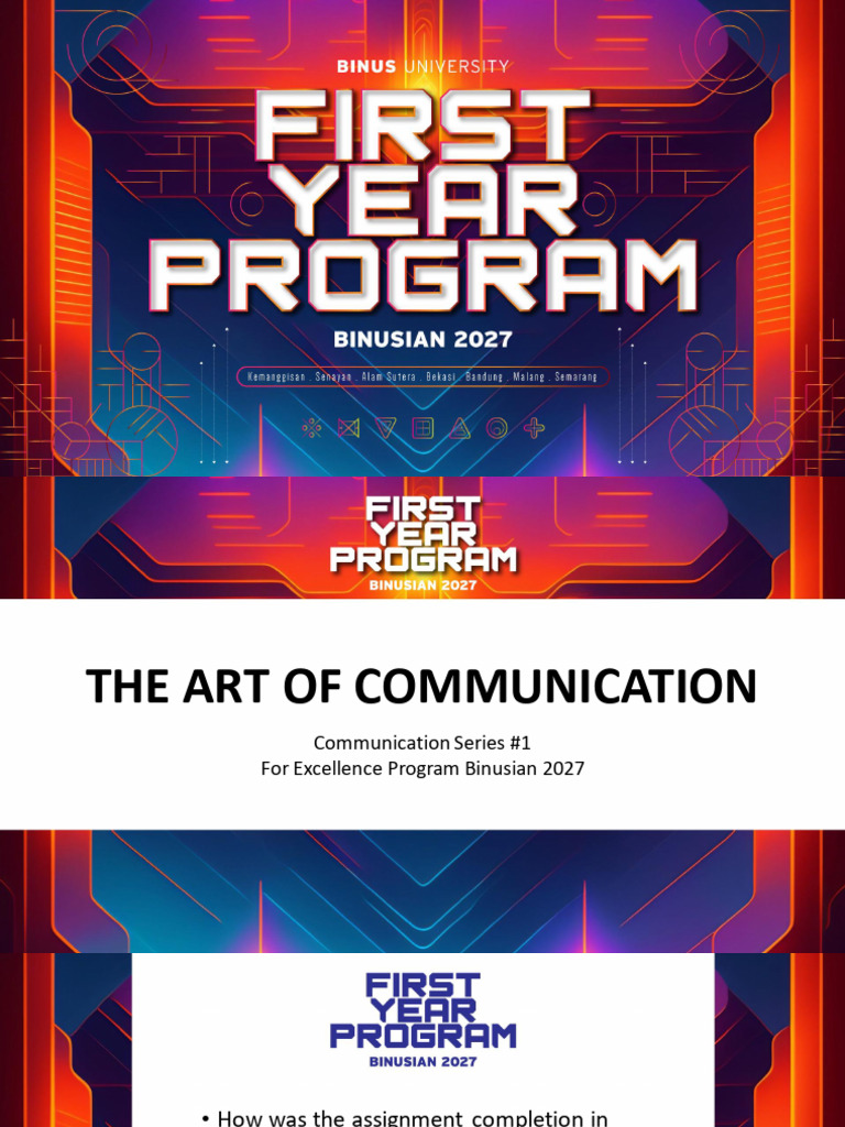 2.2 The Art of Communication Session - Material-20230923095232 | PDF ...