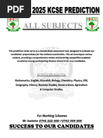 Bio Pp2 Kcse 2025 Top Prediction Cycles | PDF | Dominance (Genetics ...