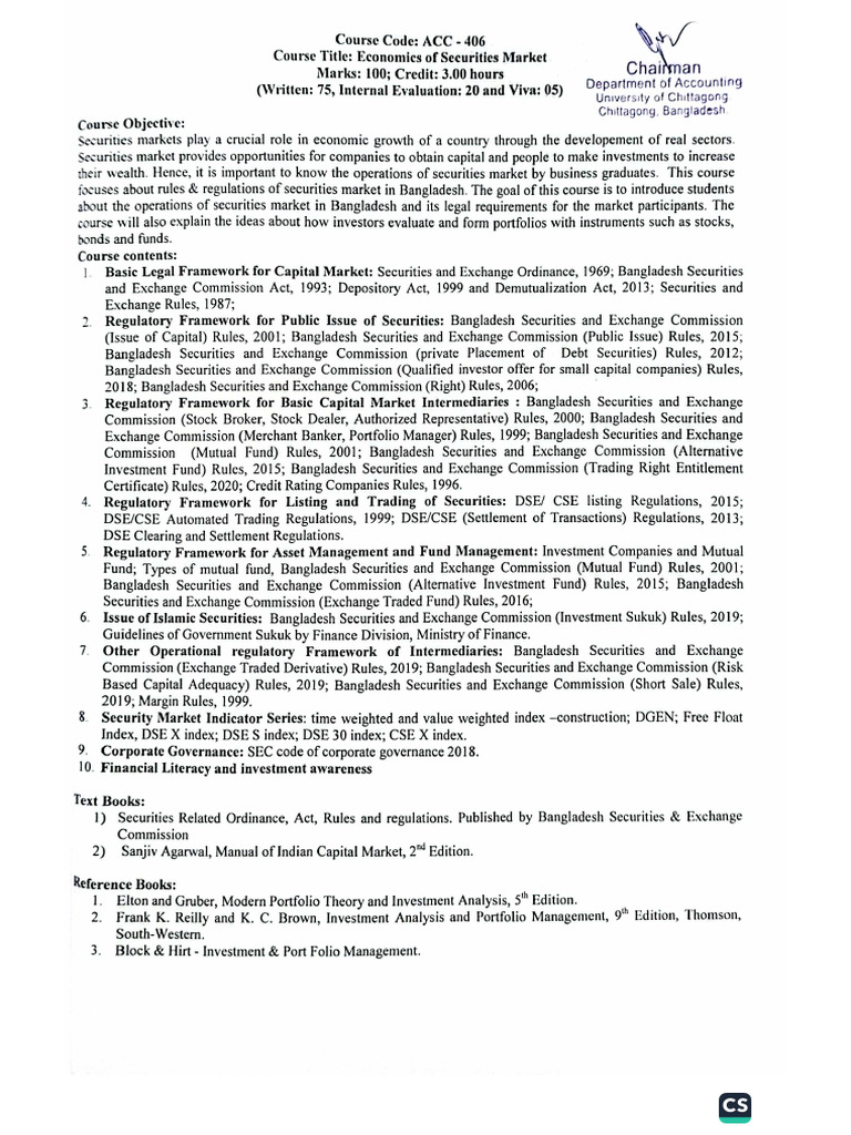 8th Syllabus | PDF