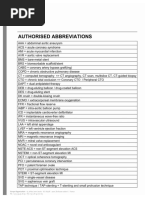 Cardiology Abbreviations Guide | PDF | Heart | Cardiology