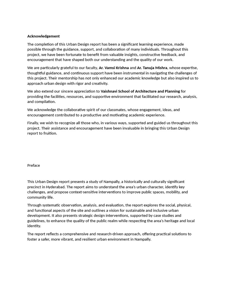 Acknowledgement And Preface Pdf