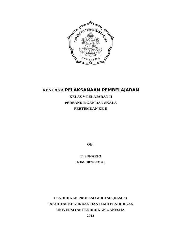Rpp Mandiri f. Sunario Revisi | PDF