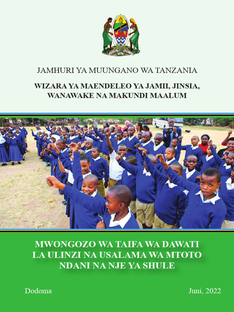 Mwongozo Wa Taifa Wa Dawati La Ulinzi | PDF
