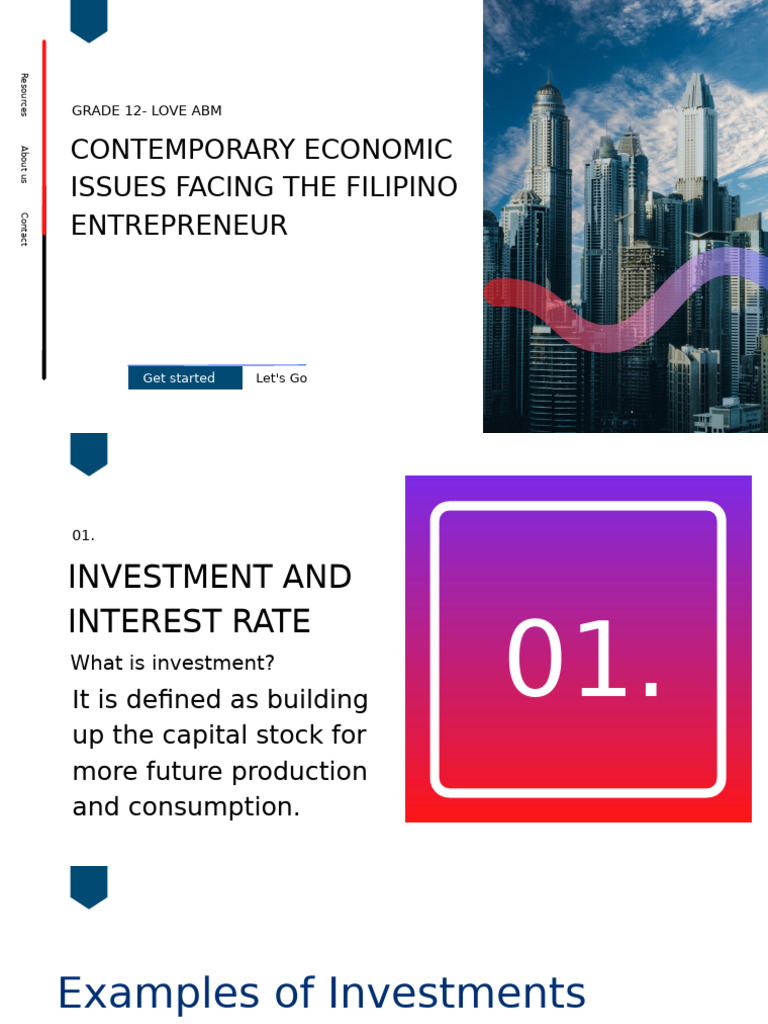 Economic Challenges for Filipino Entrepreneurs | PDF | Interest ...