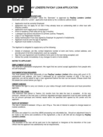 PSMFC Cash Loan Products Application Form | PDF | Credit | Finance ...