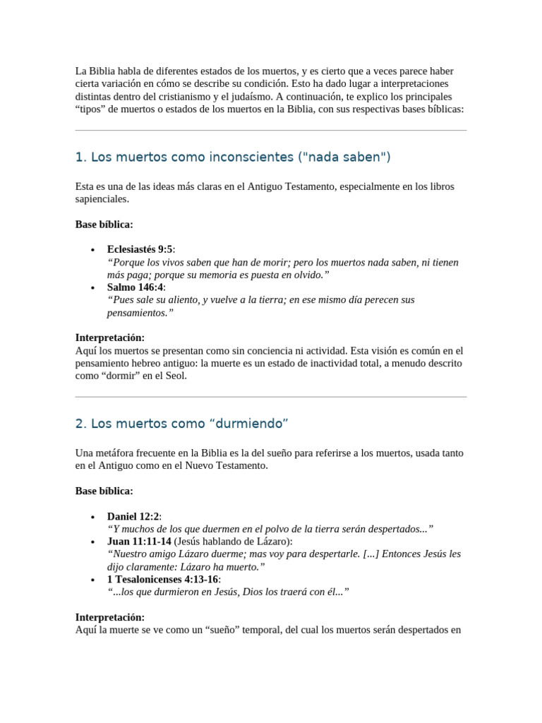 Enfoque D Ela Muerte | PDF | La resurrección de Jesús | Resurrección