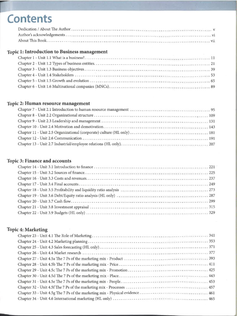 Business Management 5th Edition | PDF