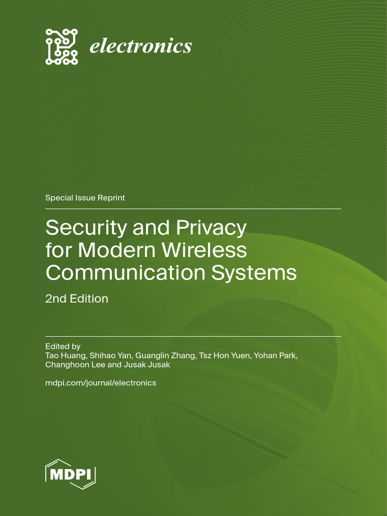 Security and Privacy For Modern Wireless Communication Systems | PDF ...